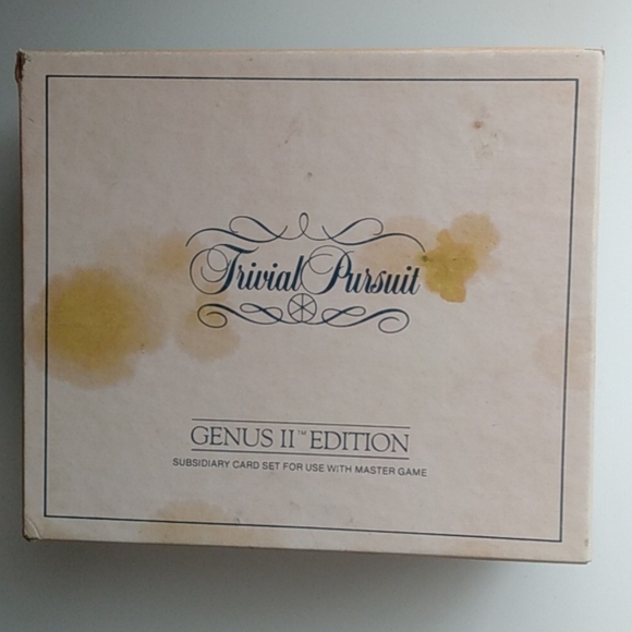 TRIVAL PURSUIT II | Games | Vintage Trival Pursuit Ii Game 984 Original ...